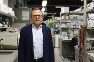 Josep Samitier, awarded with the Narcís Monturiol medal for his ...